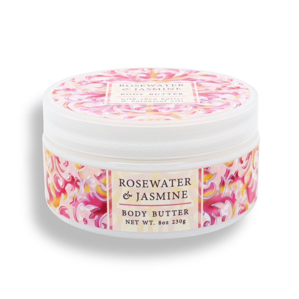 GREENWICH BAY Trading Rosewater Jasmine Body Butter 8 oz