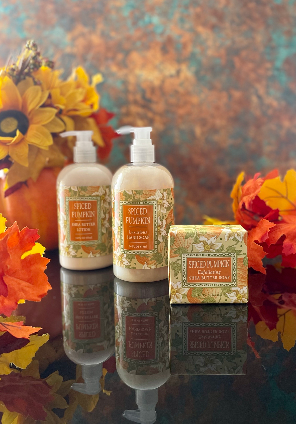 Fall Collection Autumn Bath Soaps Lotions - Pumpkin Apple Cider Grapes