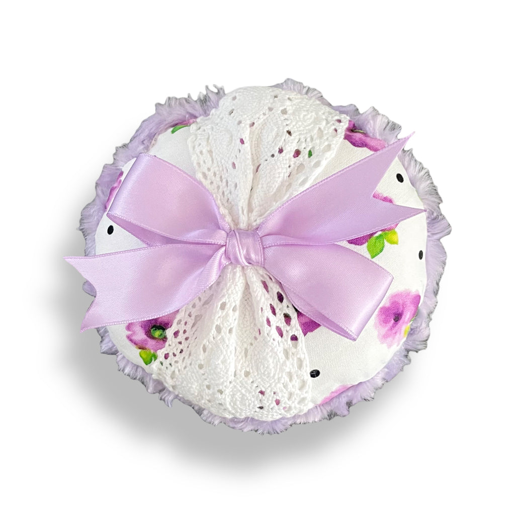 Body Dusting Talcum Powder Puff Applicator 5" Many Styles! Handmade