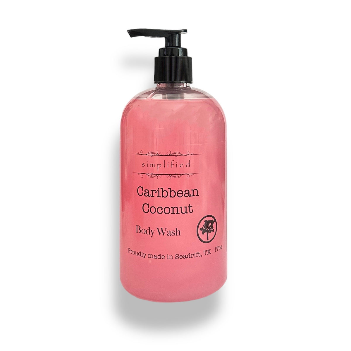 SIMPLIFIED SOAP Body Wash Shower 17 fl oz Vanilla Jasmine - Oatmeal