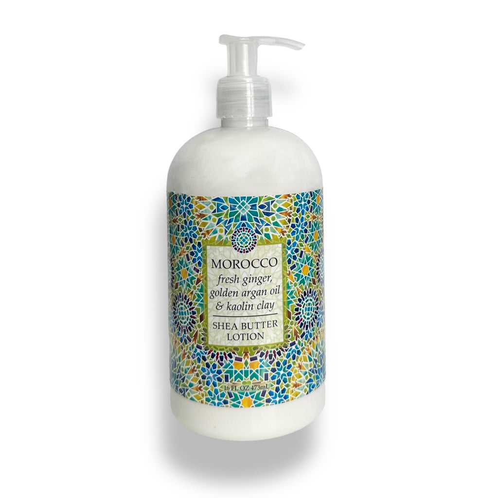 GREENWICH BAY Trading Destinations MOROCCO Hand Body LOTION 16 oz Ginger