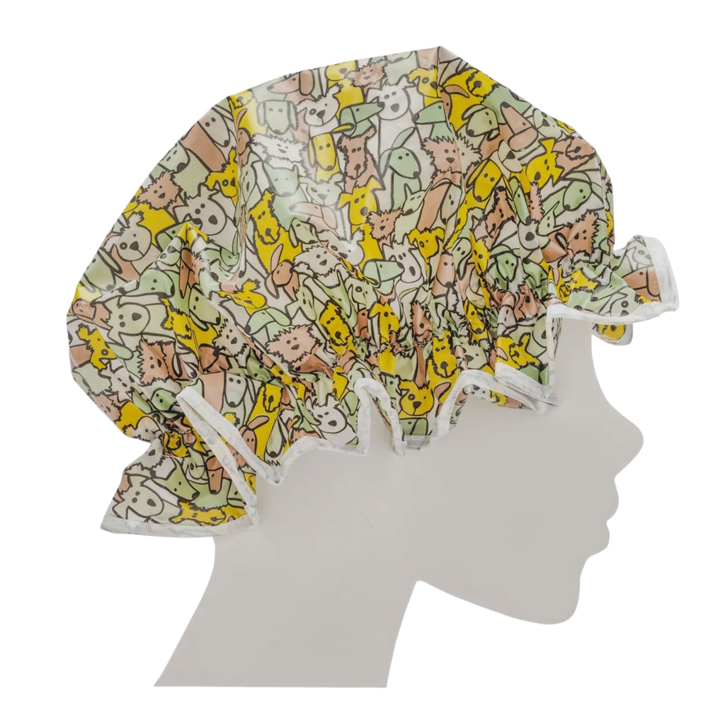 Ore Originals | DOGS Print Shower Cap For Dog Lovers - Merry Bath