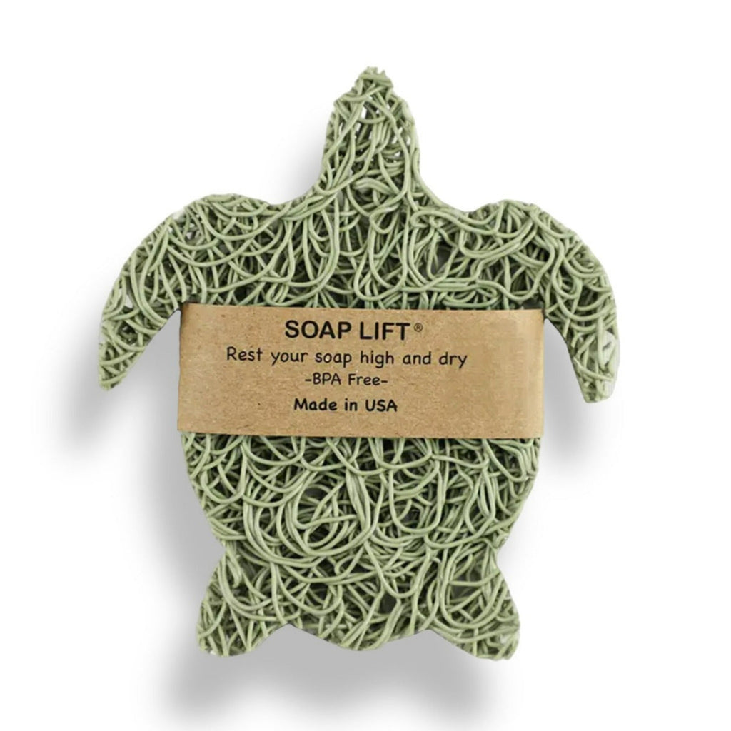 Soap Lift SEA TURTLE - No Soggy Soap - Dry Faster - Soap Dish