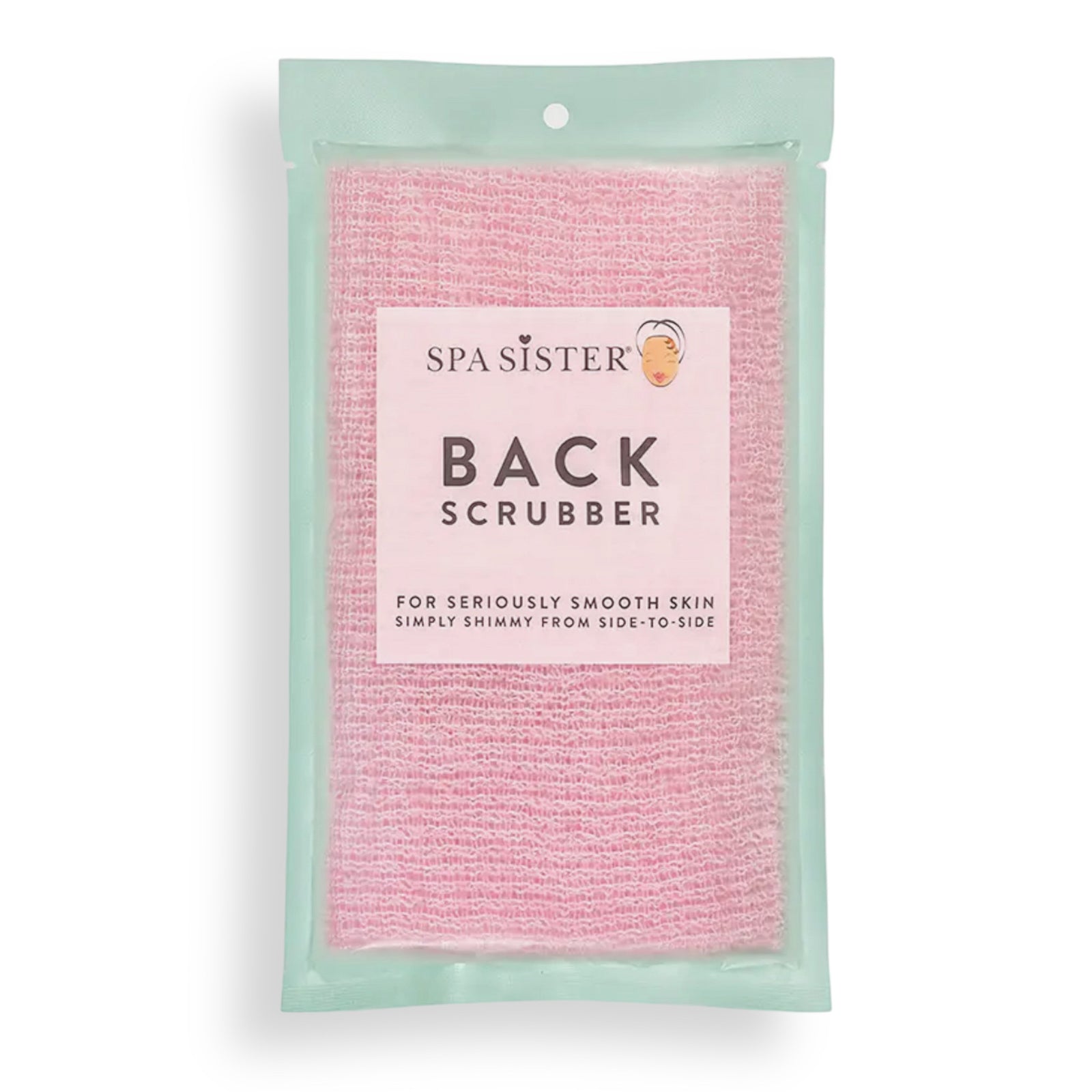 Spa Sister Back Scrubber Exfoliator Towel
