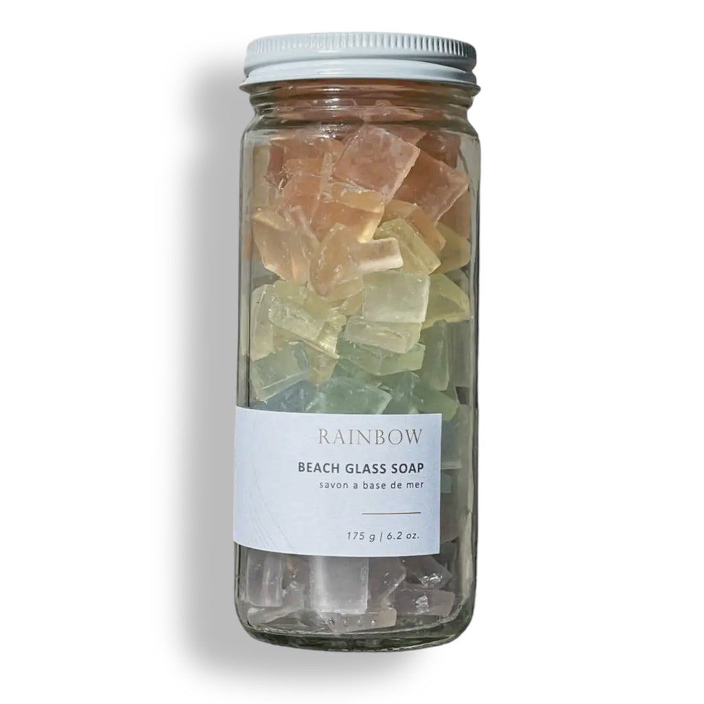 Sealux Beach Glass Single Serve SOAPS 6.2 oz Guest Soap Mint Grapefuit