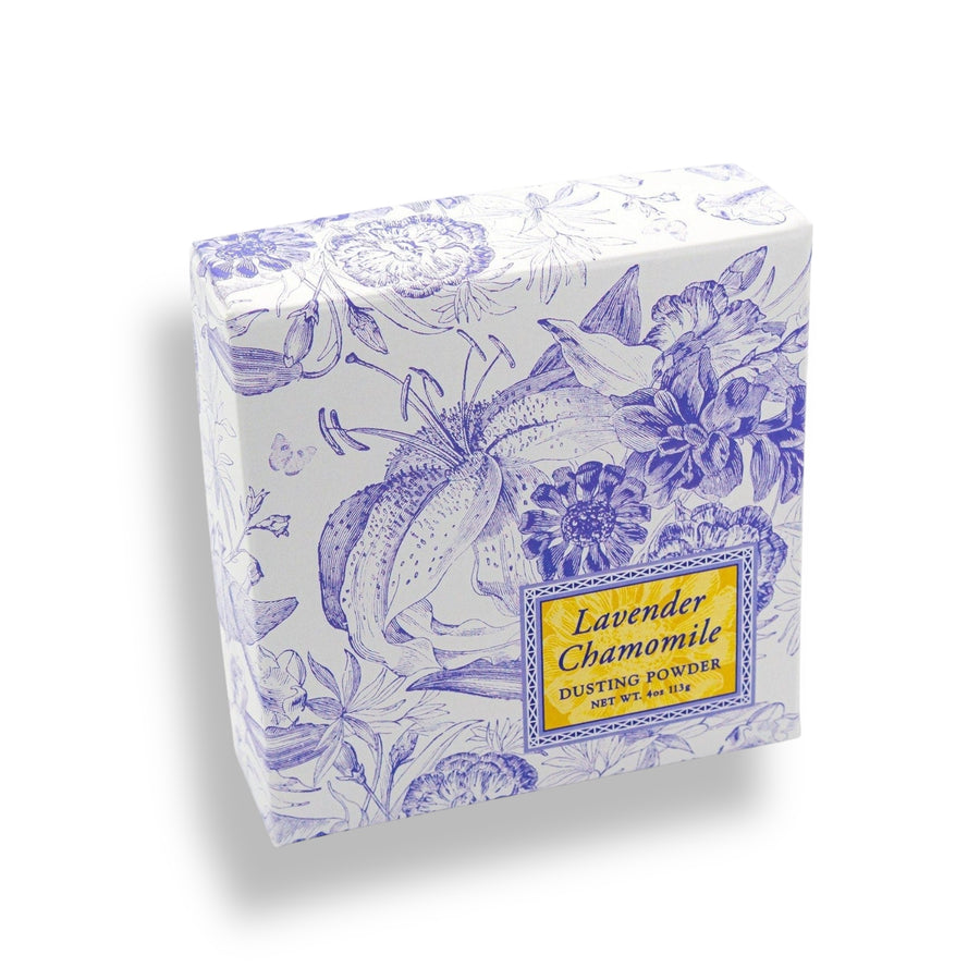 Perfumed, scented body talcum powders, pretty puffs - MerryBath.com