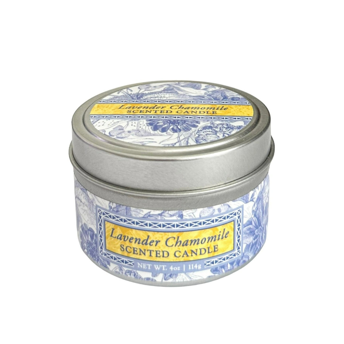 Greenwich Bay Trading Co Lavender Chamomile Candle Tin 4 oz Lead-Free